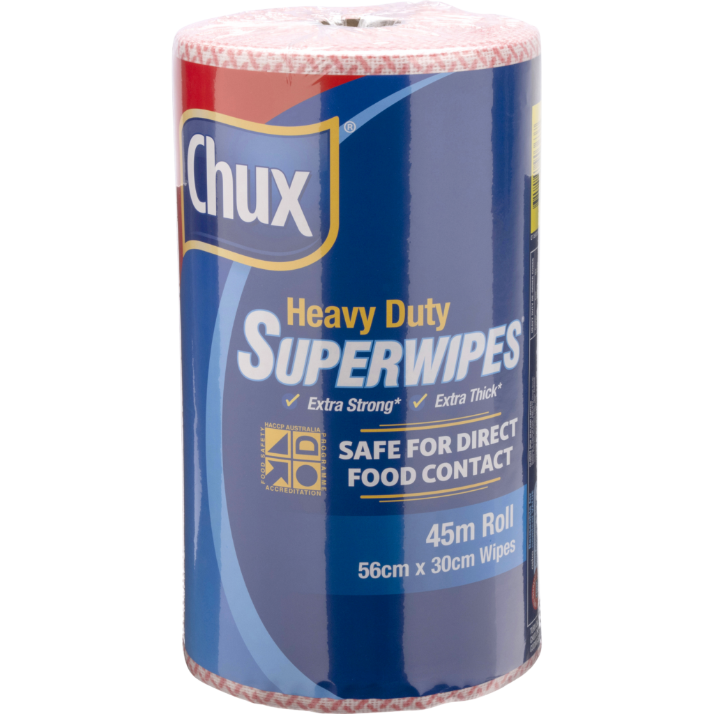 Chux® Superwipes® HD Roll Red 45m - Clorox Professional Products Company